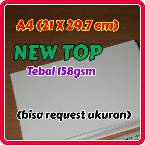Jual Kertas Anti Air - Kertas Newtop - Label Tanaman (A4) - Kota ...