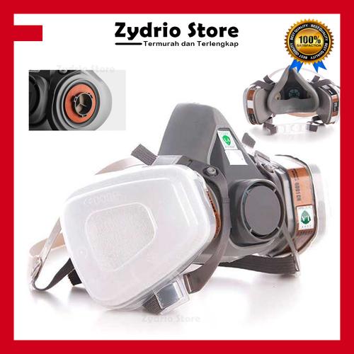 Jual Safety Mask Respirator Mask Masker Gas Respirator Masker Cat Kimia ...