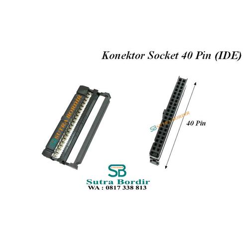 Jual KONEKTOR 40 PIN PCB LCD SOCKET MAINBOARD BORDIR KOMPUTER 40 PIN ...