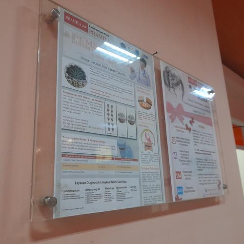 Jual sign board papan akrilik display 12090 single - Kota Surabaya ...