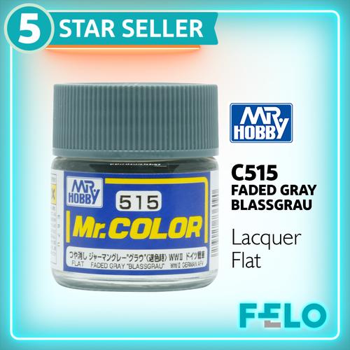 Jual CAT GUNDAM MOKIT MR COLOR C 515 FADED GRAY BLASSGRAU / MR HOBBY ...