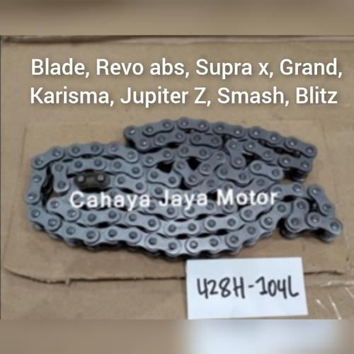 Jual Rante rantai Motor ukuran 428H 104L kuat dan anti karat - Kota ...