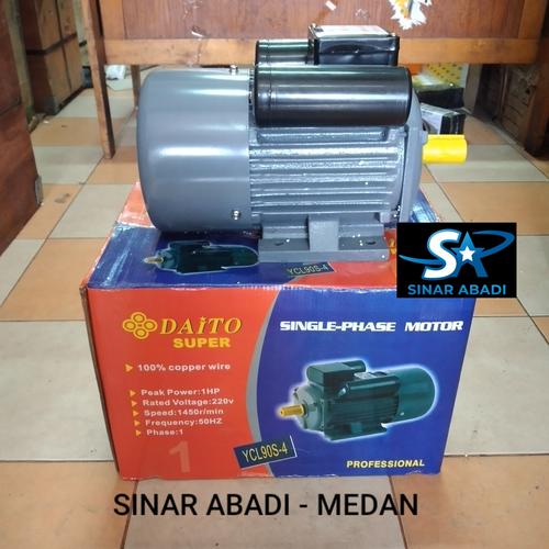 Jual DAITO YCL90S-4 DINAMO ELEKTRO MOTOR 1HP 1 PHASE 220V 1450RPM ...