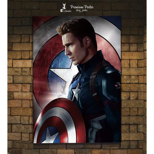 Jual Poster FIlm - Captain America - The Avengers - Steve Rogers - 01 ...