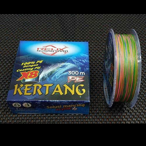 Jual PE. RELIX NUSANTARA KERTANG X8 (Color MULTICOLOR) 300m - 63lbs / PE.4 - Kota Kediri ...