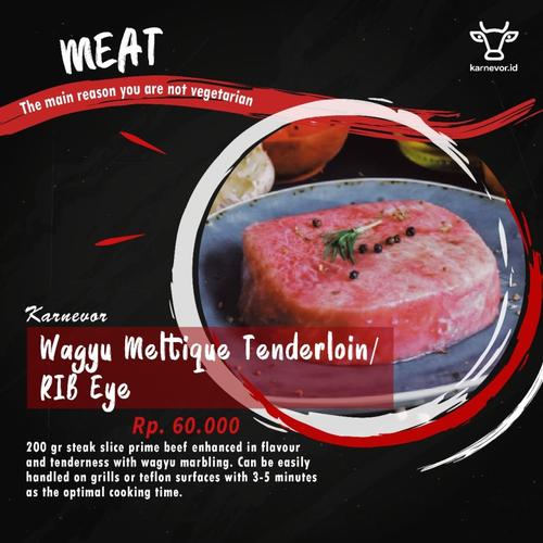 Jual SANTORI BLUE LABEL TENDERLOIN - WAGYU MARBLING BEEF - DAGING STEAK ...
