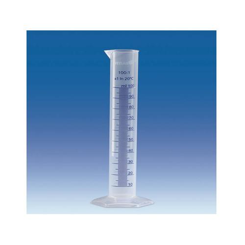 Jual VITLAB Measuring Cylinder PP, Class B, Raised Blue Scale 1000 ml - Kota Bekasi - A-BBB ...