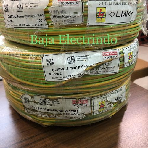 Jual Kabel grounding serabut NYAF 4mm 1X4mm 4 mm metal ( KMI ) @100mtr - Jakarta Pusat - Baja ...