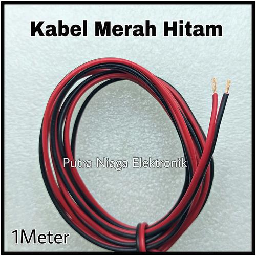 Jual (@1Meter) Kabel Merah Hitam / Kabel Serabut 2pin Molex XH JST ...