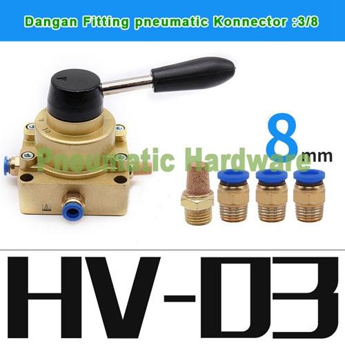 Jual Hv-03 Hv - 03 Hv03 Air Pneumatic hand Control valve Lever Vae KC92 - Jakarta Utara ...