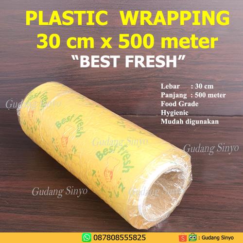 Jual Plastic Wrap Best Fresh / Wrapping / Plastik Wrap 30 cm (Food ...