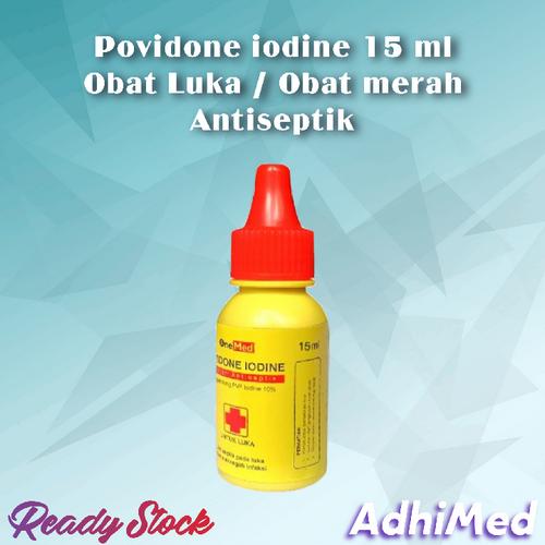 Jual Povidone iodine 15 ml /Obat Luka / Obat merah / Antiseptik - Kab ...