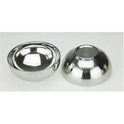 Jual Mangkok kuah Mangkok Stainless 16cm ANTI PANAS Bersisi 2 Lapis ...