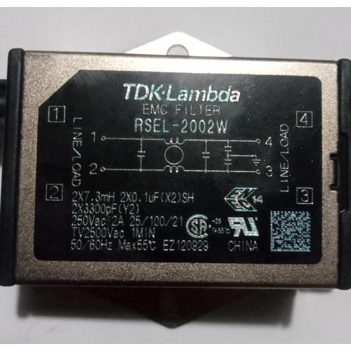 Jual Noise EMC Filter TDK Lambda RSEL-2002W 2A Mesin Cuci Sharp Original - Kab. Bekasi - PAC ...