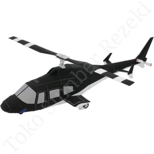 Jual Helicopter 3D Paper Craft Helikopter Papercraft Pesawat Perang SAR ...