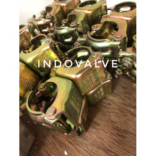 Jual Clamp scaffolding 1-1/2 inch ; hidup ; steger ; klem scaffolding ...