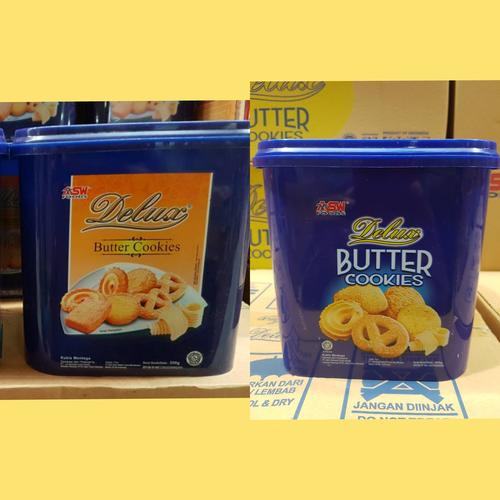 Jual ASW Delux Butter Cookies 350g-Biskuit Toples-Biskuit Enak-Grosir ...