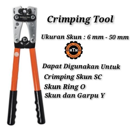 Jual ALAT TANG PRESS SKUN CRIMPING TOOL PRESS SKUN 6 - 50 MM - Jakarta ...