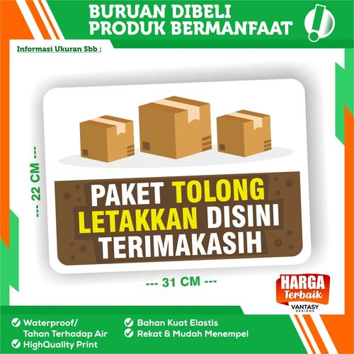 Jual Stiker Vynil Paket Tolong Taruh Disini save - Kota Surakarta ...
