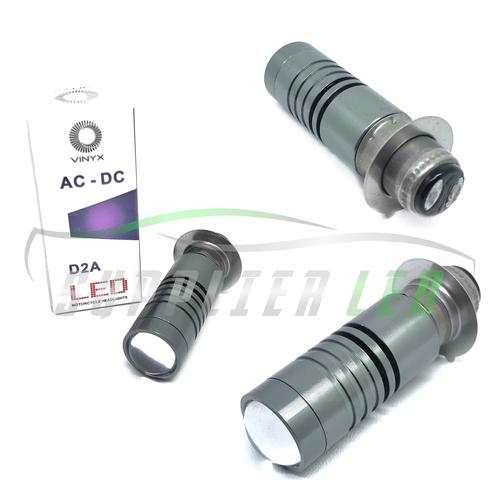 Jual Lampu LED Motor Socket H6-D2A Lens Projector 2 Warna Hi-Low ...