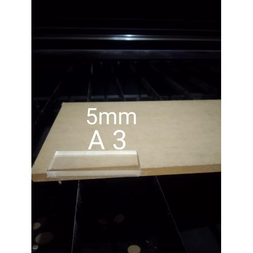 Jual Acrylic akrilik lembaran 5mm bening Ukuran A 3(42x30cm) - Jakarta ...