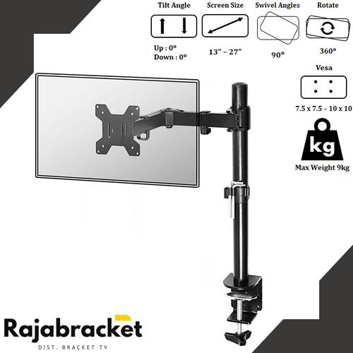 Jual Bracket Monitor 13 - 27 inch, Single Stand Monitor Arm Stand ...