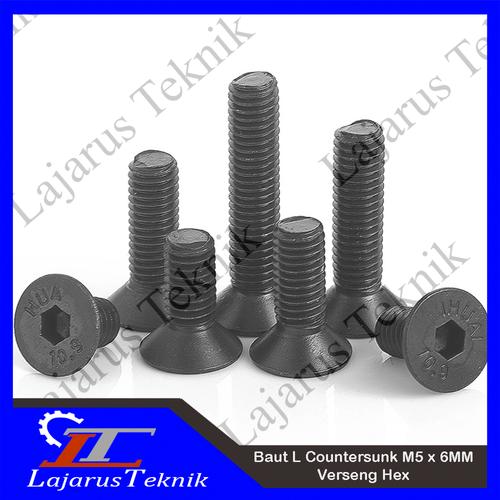 Jual Baut L Countersunk M5 x 6MM Verseng Hex - Kota Cimahi - lajarus ...