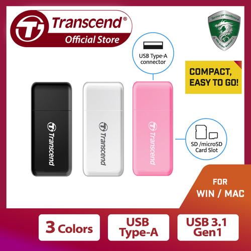 Jual Transcend Card Reader USB 3.0 RDF5 - Putih - Jakarta Pusat ...