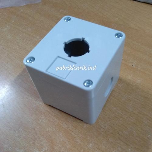 Jual Control Box pushbutton 22 mm 1 lubang single hole PVC tebal CNTD ...