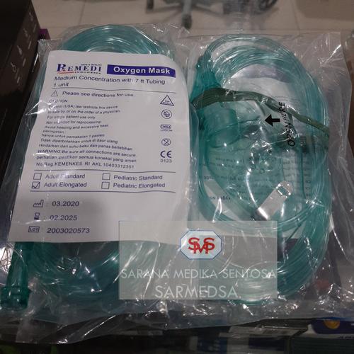 Jual Masker Oksigen / Oxygen Mask - Jakarta Timur - SARANA MEDIKA ...