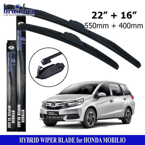 Promo HIGH QUALITY Hybrid Wiper Blade Honda Mobilio Wiper Kaca Mobil ...