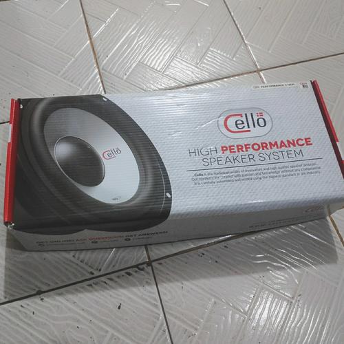 Jual Cello Speaker Split 3 Way ( High Performance Speaker System ...
