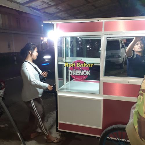 Jual gerobak dorong roti bakar minimalist - Kab. Cilacap - BUMEN JAYA ...