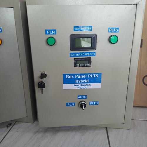 Jual box panel inverter 5000W psw otomatis Ats LVD solar panel surya ...
