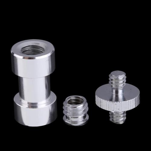 Jual Spigot 3in1 Adapter 1/4 3/8 in Baut Male to Female Light Stand ...