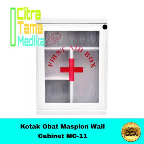 Jual MASPION WALL CABINET MC 11 (FIRST AID BOX) / KOTAK P3K - Kota ...