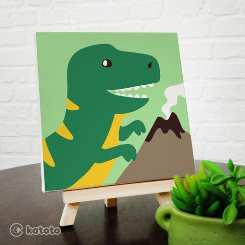Jual PAINT BY NUMBER. PAKET MELUKIS DINOSAURUS UNTUK ANAK. DINOSAURS ...