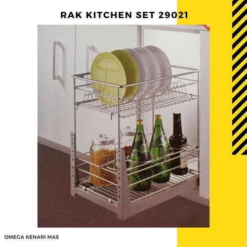 Jual RAK PIRING DALAM KITCHEN SET MODEL VITCO 29021 RAK BOTOL - 8921 ...