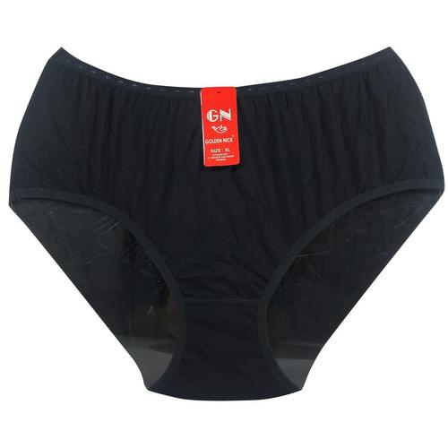 Jual GOLDEN NICK CD WANITA DEWASA KATUN 937 POLOS Hitam - Hitam, XL ...