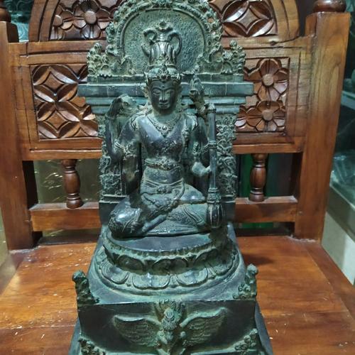 Jual Patung Dewa Wisnu Antik Kuningan Campuran Model Lawasan - Kab ...