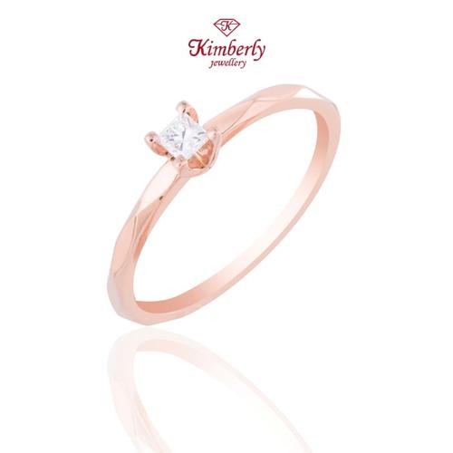 Promo Cincin Berlian Princess Cut KLR607797 - Kimberly Jewellery - 15.5 ...