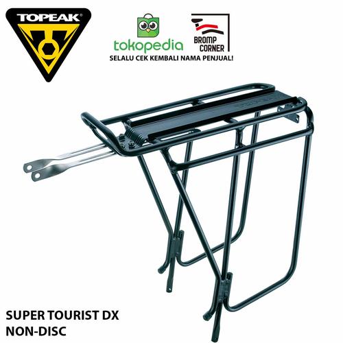 Jual TOPEAK SUPER TOURIST DX REAR RACK FOR FnHON - TERN - DAHON - NON ...