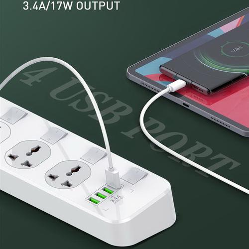 Jual Steker colokan listrik universal power socket saklar Individu 4 ...