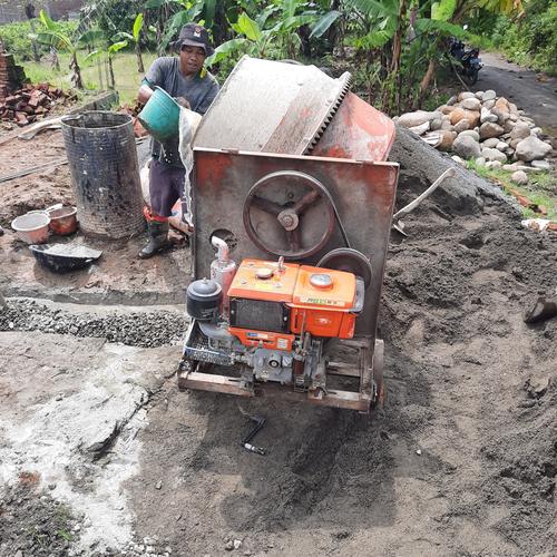 Jual Sewa Molen Cor beton anti mogok Diesel kubota Harian,Mingguan ...