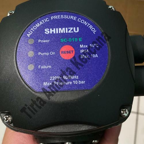 Jual Otomatis Pressure control Shimizu SC-015 E/ Automatic Pressure ...
