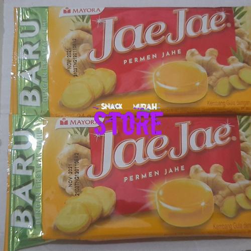 Jual Mayora Permen Jae Jae / 1 Bungkus isi 8 Butir permen jahe asli ...