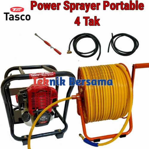 Jual Power Sprayer Portable Tasco 4 tak TX40 Komplit Selang 100 meter ...
