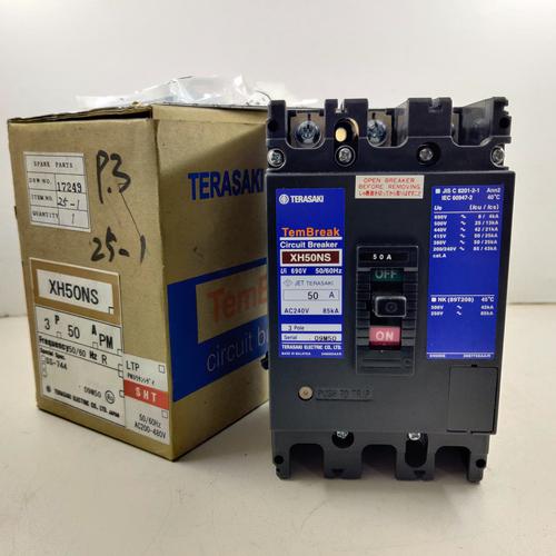 Jual TERASAKI XH50NS 3P 15A 20A 30A 50A MCCB Circuit Breaker TemBreak - 20A - Kota Batam - Toko ...