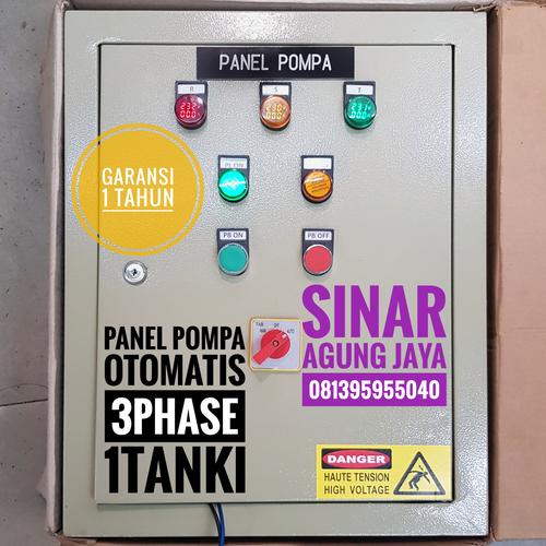 Jual PANEL POMPA SUBMERSIBLE 3PHASE 1,5KW/2HP 380V POMPA 1TORN/1TANKI ...