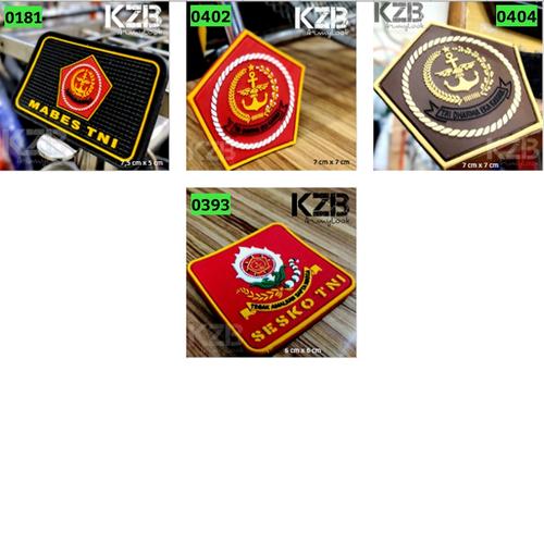 Jual Patch Rubber Velcro TNI Series-Tentara Nasional Indonesia Series ...
